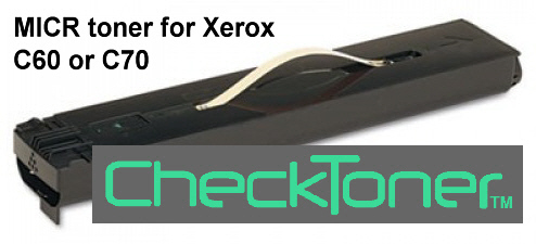 Xerox C60 C70 006R01655 MICR toner prints checks for pennies!